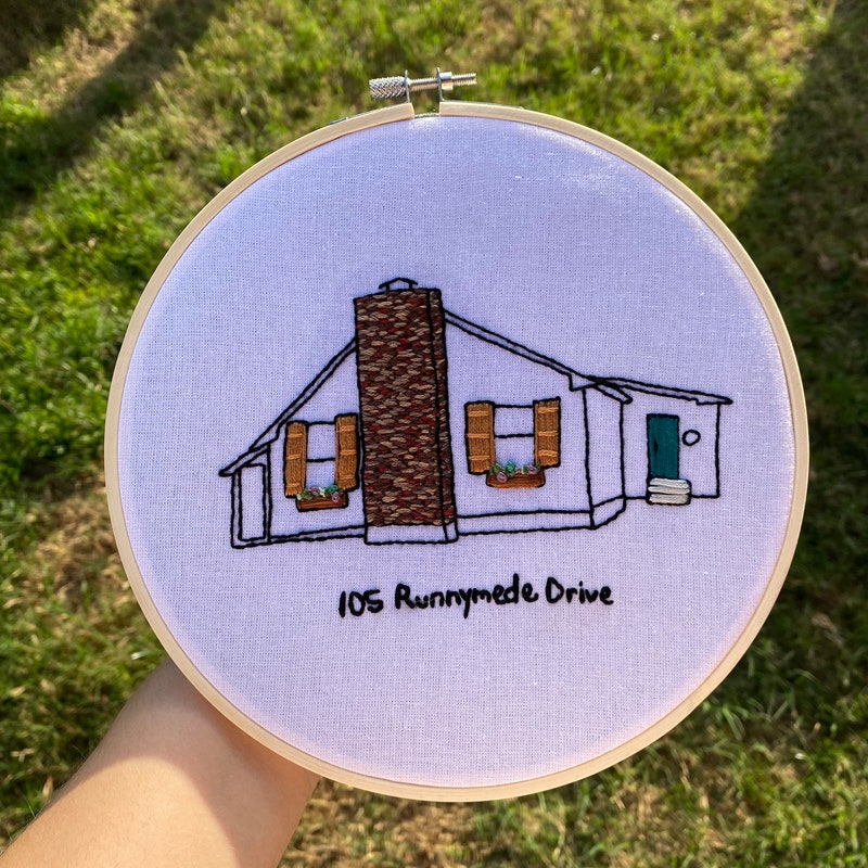House Embroidery - Etsy