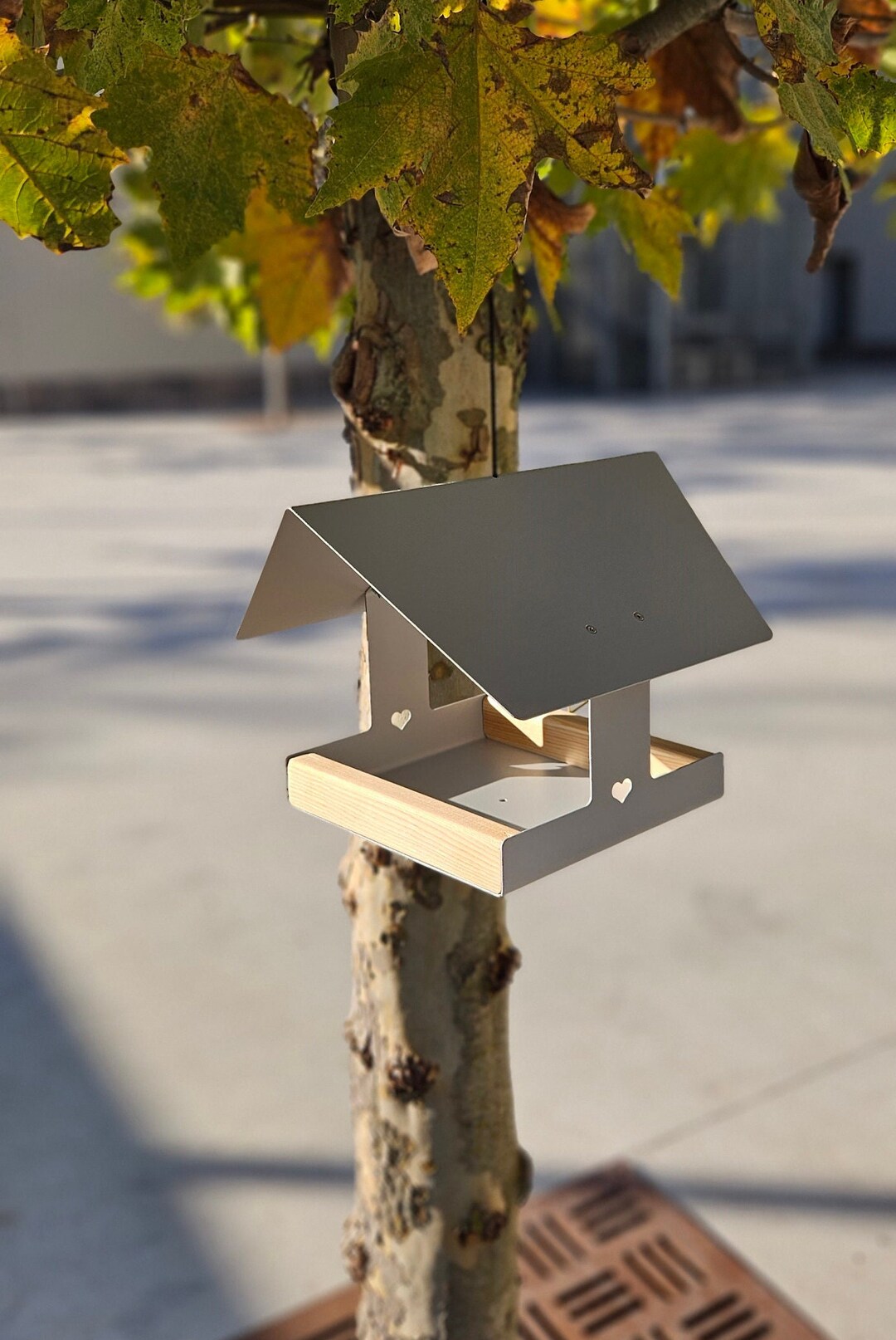Modern Bird Feeder | Minimalist Bird Feeder | bird House | Hanging Bird Feeder | Bird Lover ...