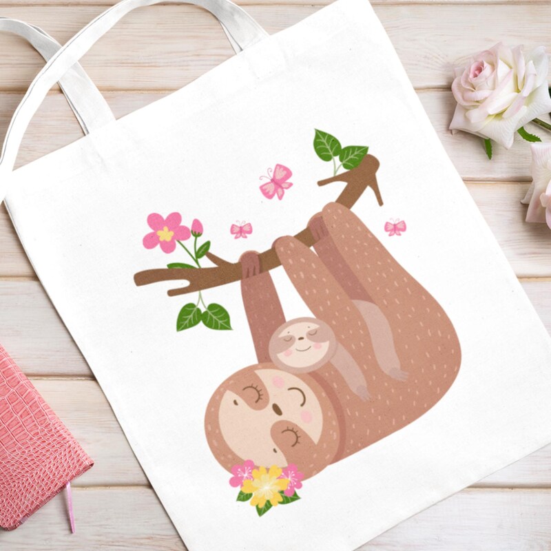 Sloth Lunch Tote - Etsy