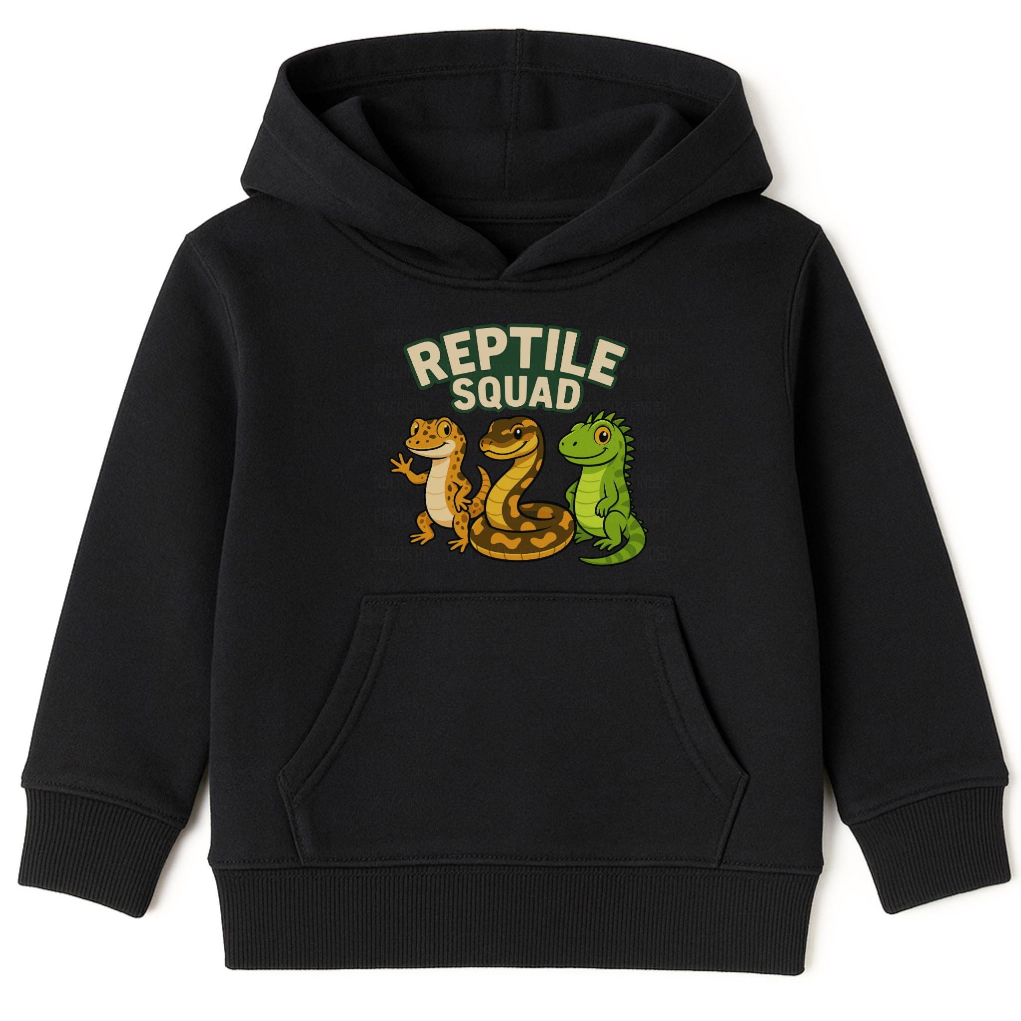 Kids Reptile Squad Hoodie – Snake Lizard Gecko Sweatshirt for Boys ...