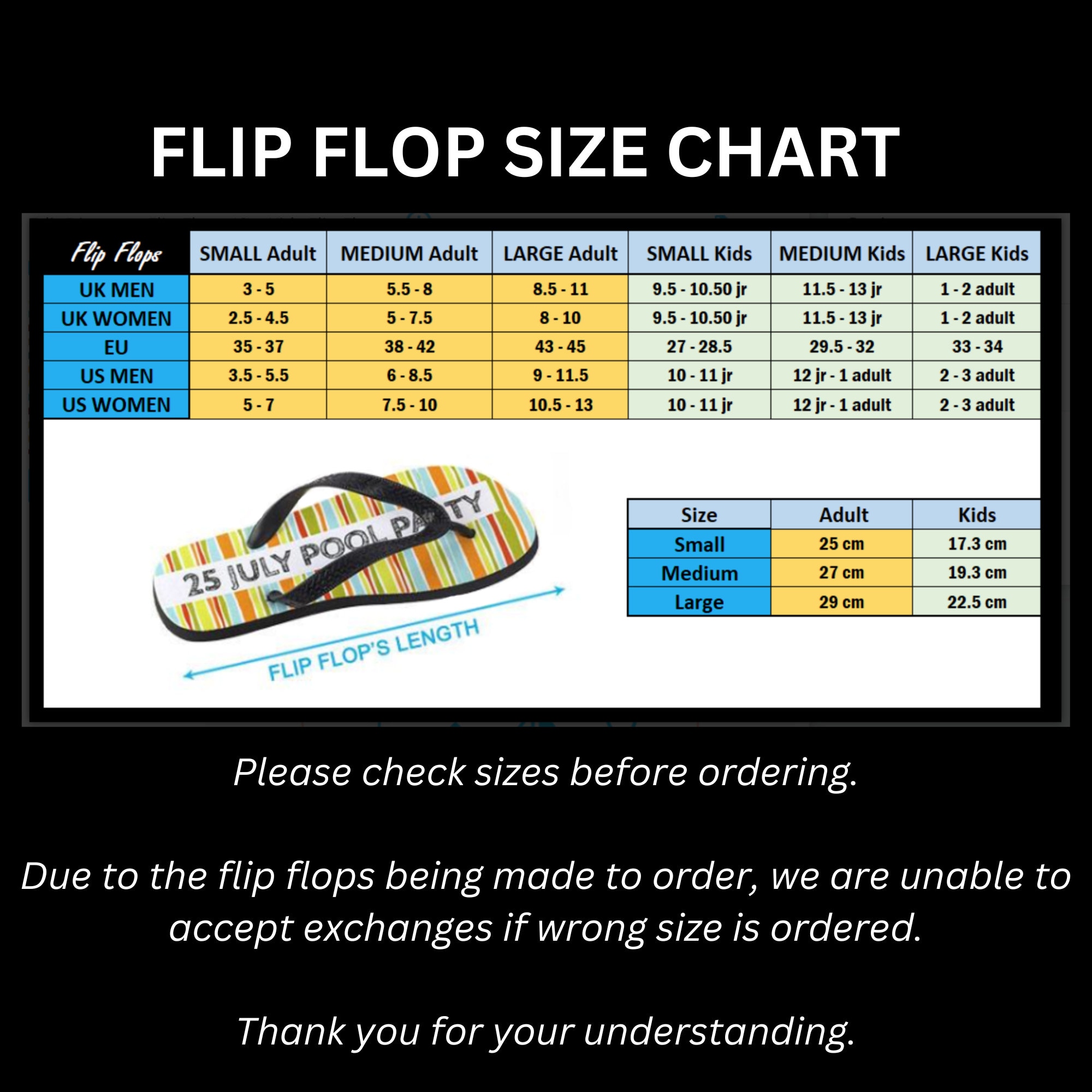 Kids Personalised Football Flip Flops, Football Thong Sandals, Football ...