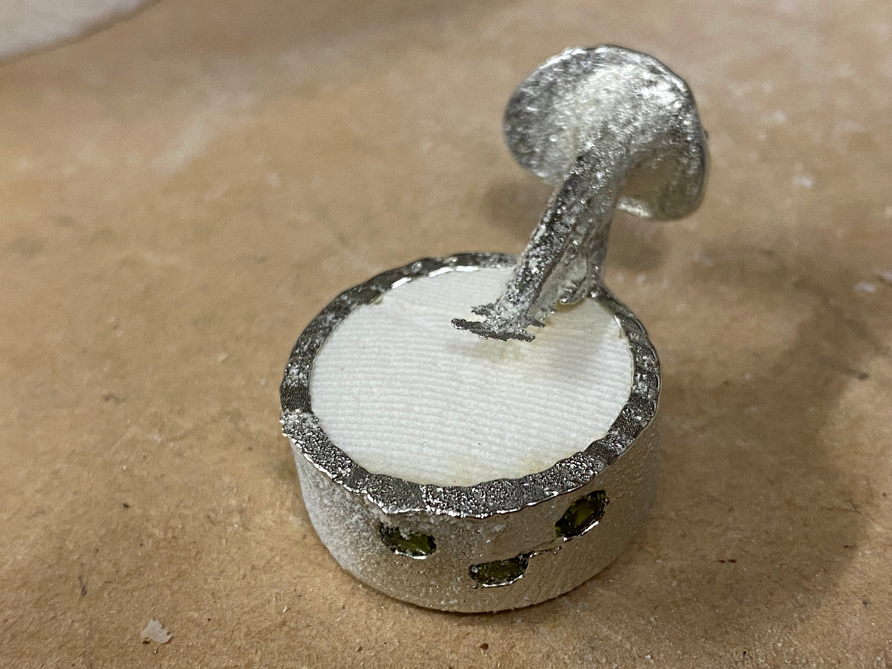 Handcrafted Cuttlefish Cast Ring: Unique Textured Jewelry for Everyone ...