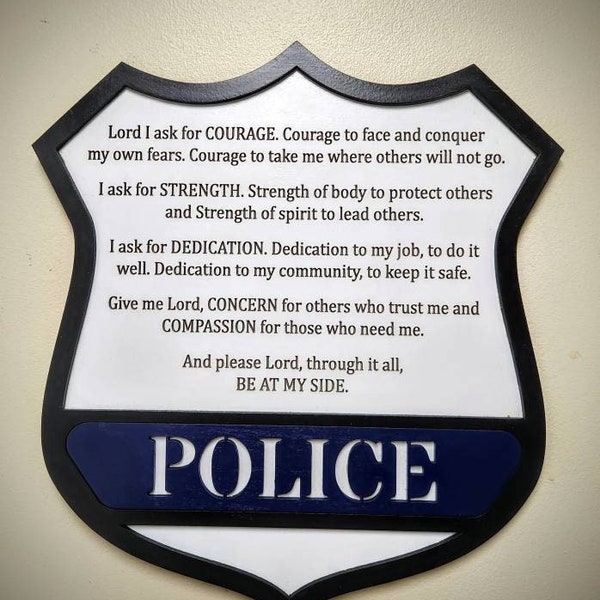 Fallen Officer Badge - Etsy