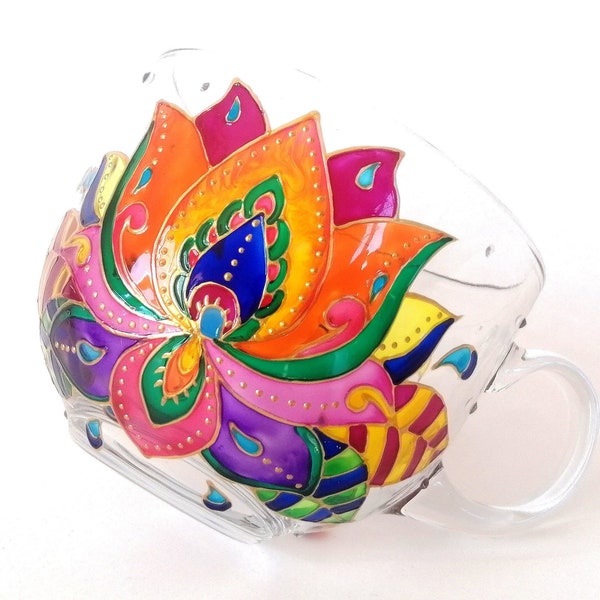 Hand Painted Mandala - Etsy