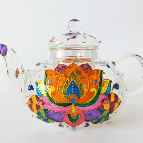 Unique Teapot - Etsy
