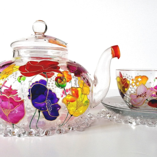 Personalized Teapot - Etsy