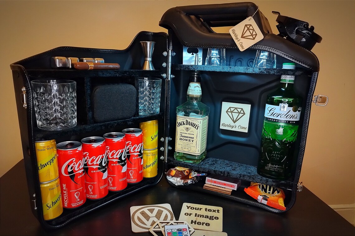 Gas Can Bar Jerry Can Mini Bar Gift for Him Drinking - Etsy