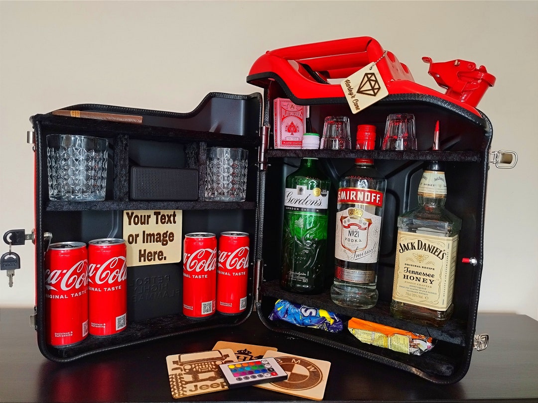 Gas Can Bar, Christmas Gift, Jerry Can Bar, Groomsman Gift, Hunters ...