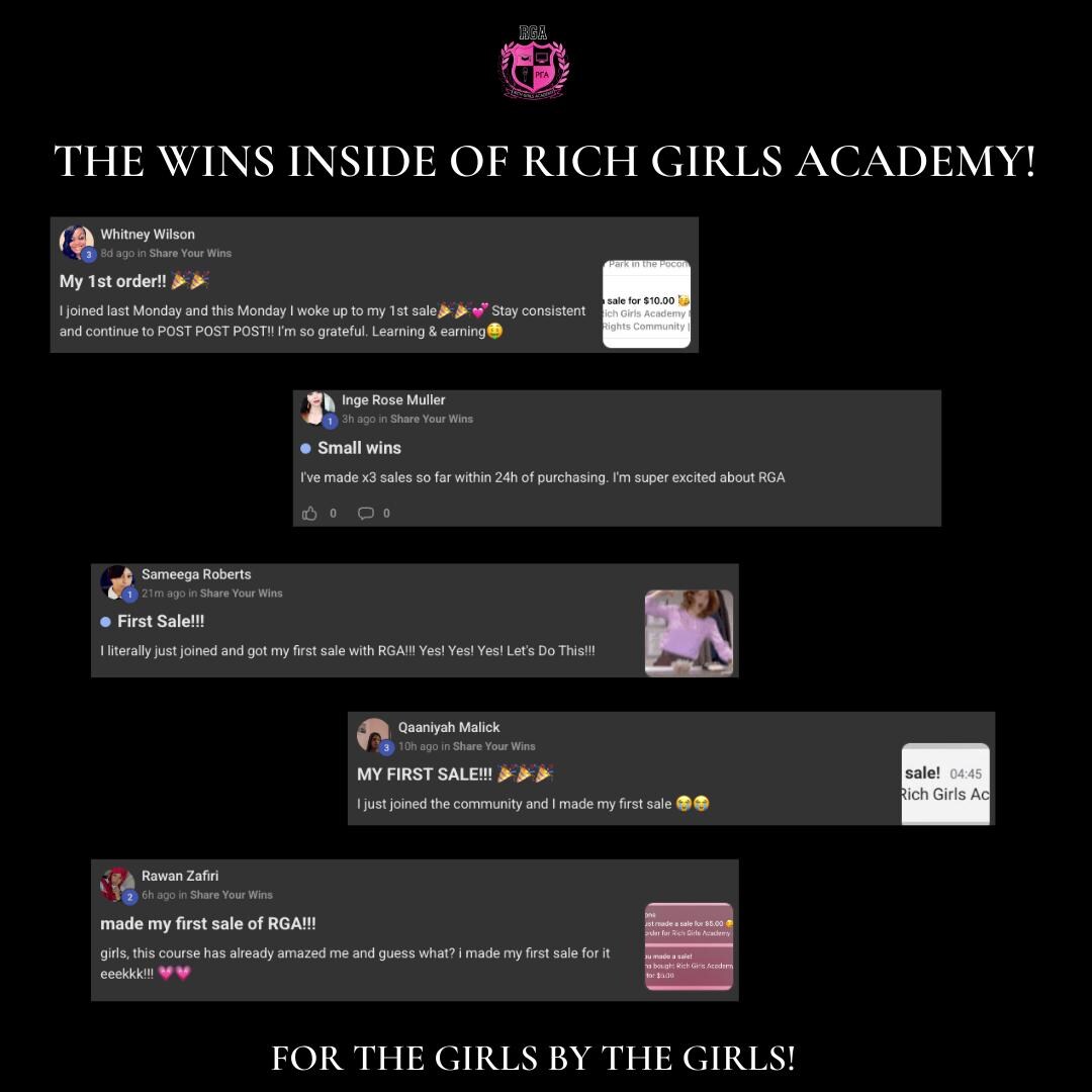 Rich Girls Academy MRR Community: Learn Tostart and Scale Your Resell ...