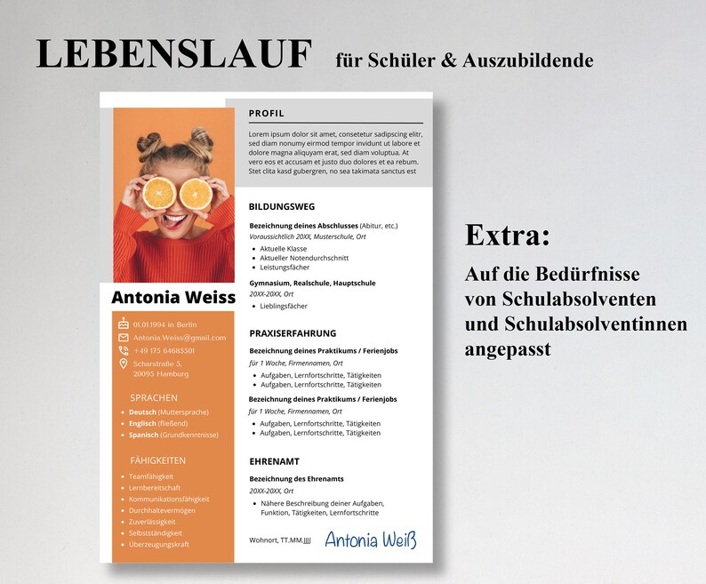 Resume Template German Application Templates Cover Sheet Application ...