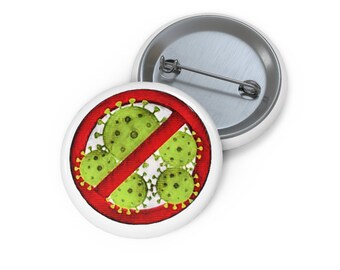 Virus Pin | Etsy
