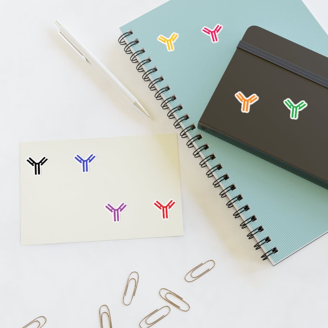 Antibody Stickers - Etsy