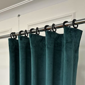 Velvet Curtains - Etsy