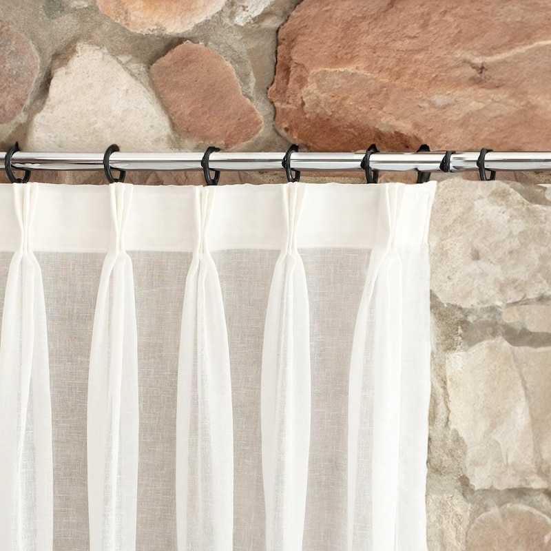 Oatmeal Color Linen Curtain - Etsy