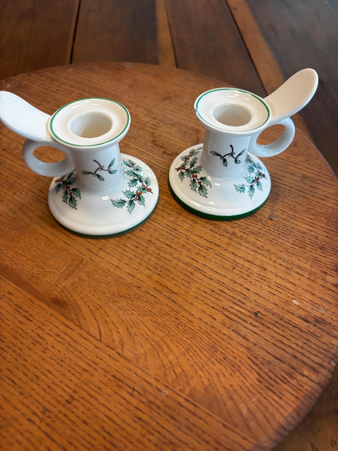 Spode Christmas Tree Candle Stick Holders - Etsy
