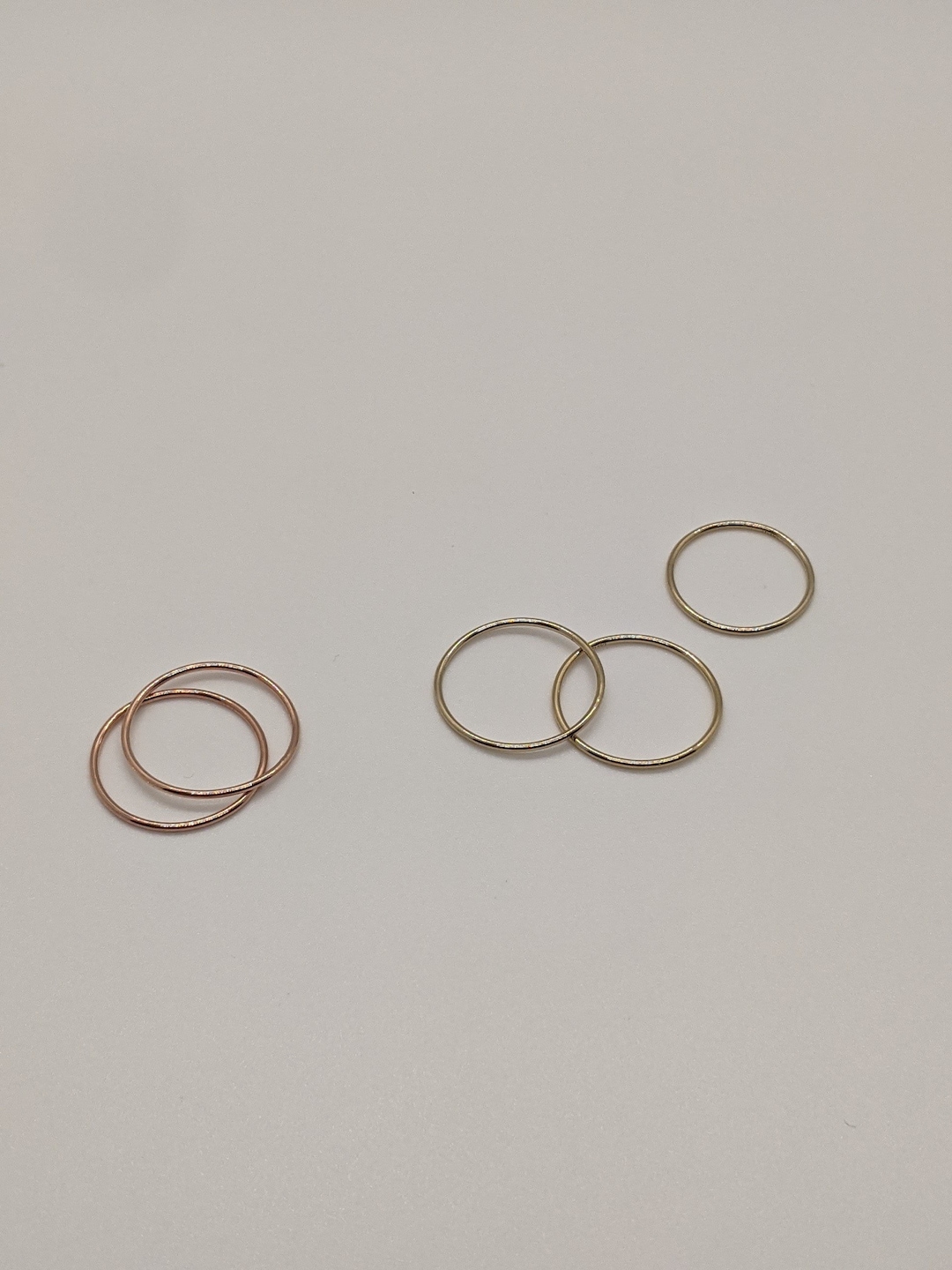 Simple Stacking 14k Gold Filled Wire Ring - Etsy