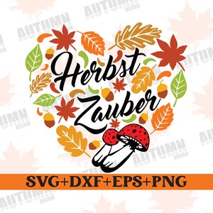 Herbst Plotterdatei, Herbst Svg, Herbst Sublimation, Herbstzauber Svg, Herbst Motiv Svg, Herbst ...