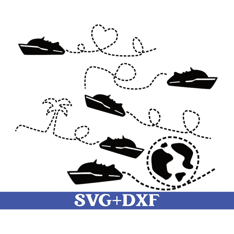 Cruise Ship Svg - Etsy