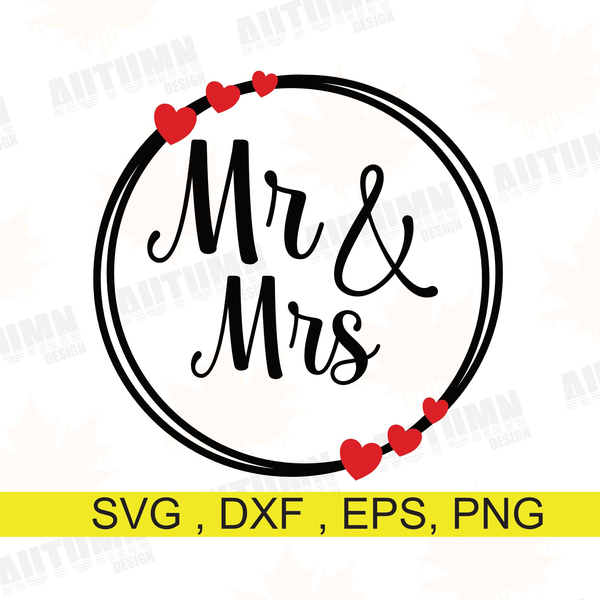Plotterdatei Hochzeit , Plotterdatei Mr & Mrs , SVG Marriage , Sublimation , Svg , Dxf , Png ...