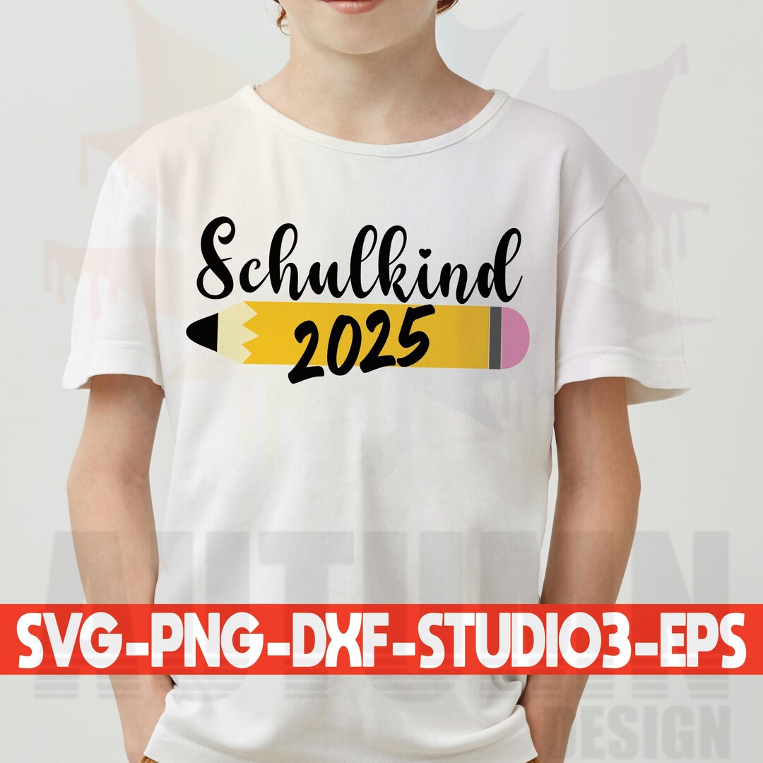 Plotter File School Child 2025 T-shirt Design School Introduction ...