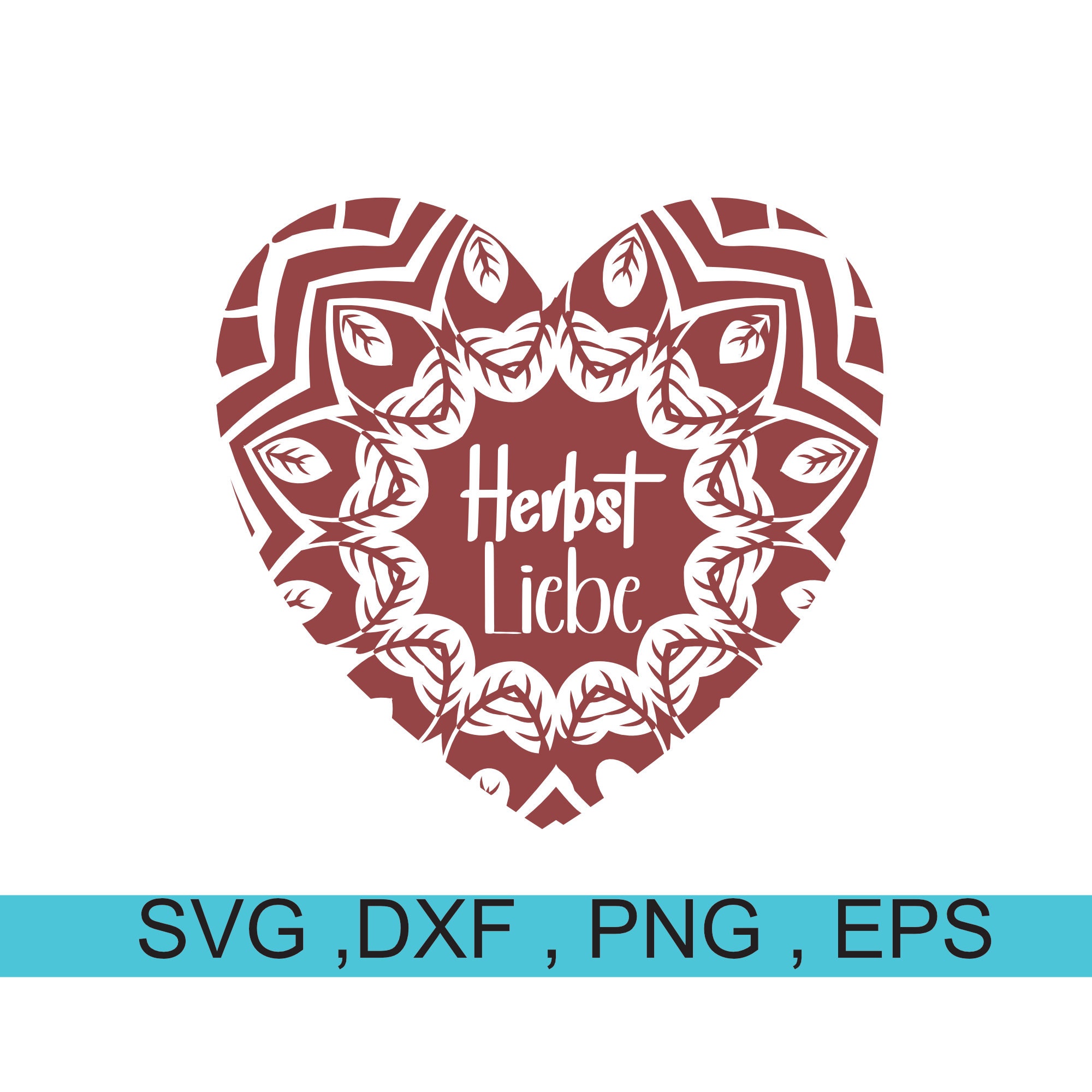 Plotterdatei Herbst Plotterdatei Herz Plotterdatei - Etsy.de