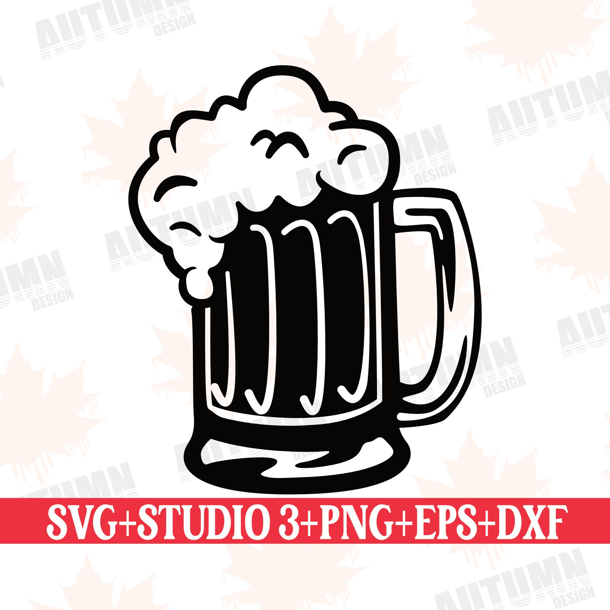 Bier Svg Bierkrug SVG Bier Clip Art Vektor Silhouette Plotterdatei Bier Bierkrüge svg dxf eps ...