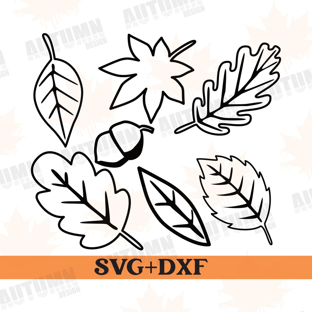 Fall Svg, Autumn Svg, Fall Svg, Leaves Svg, Leaf Svg, Cut File Svg Dxf ...