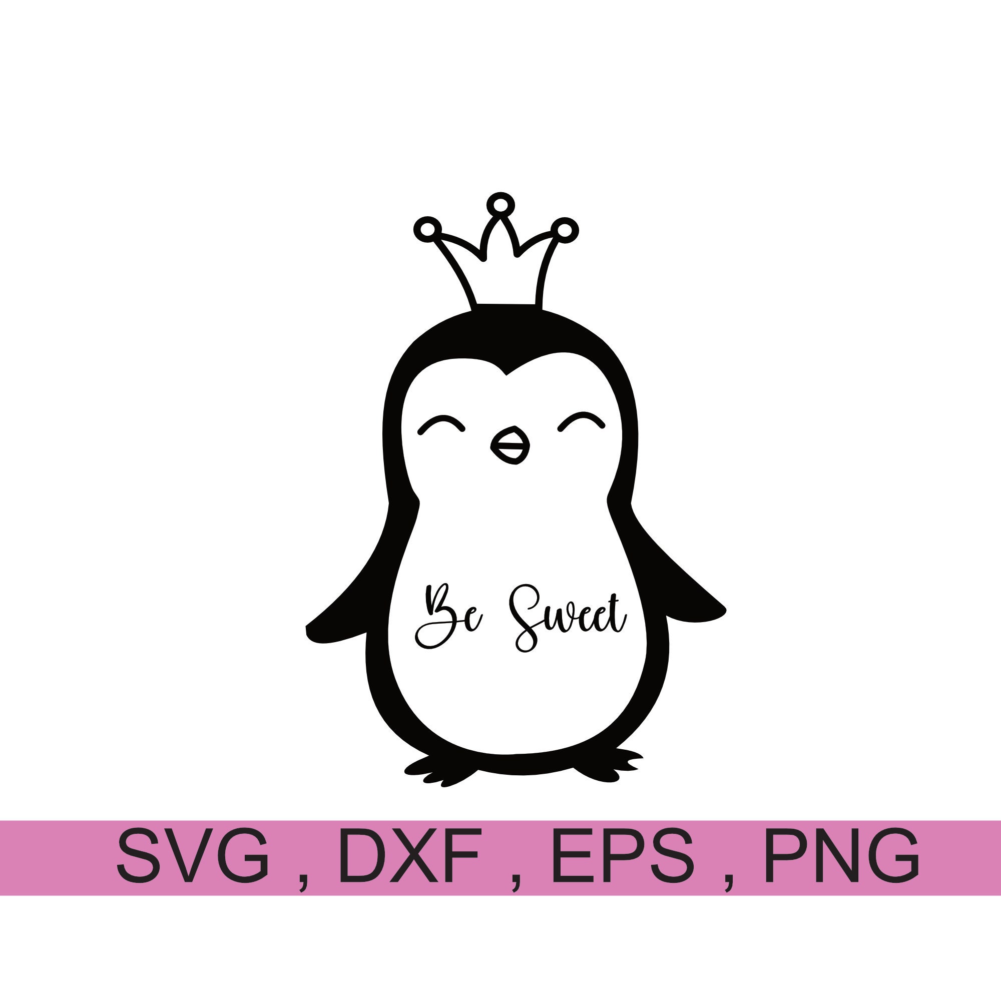 Plotterdatei Pinguin , Plotterdatei SVG , Plotterdatei DFX , Plotterdatei Spruch , Plotterdatei ...