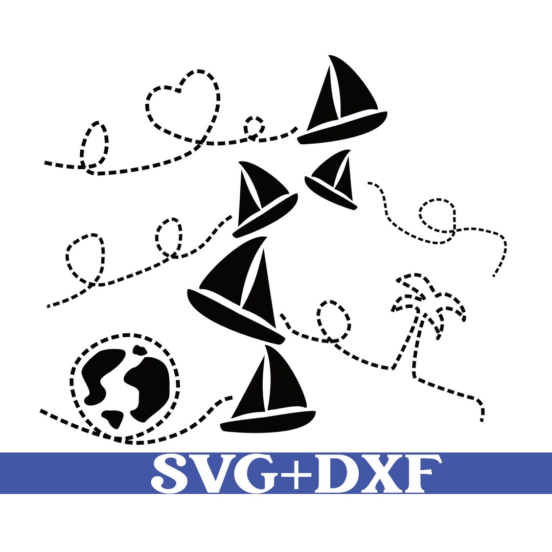 Sailing Ship Svg Plotter File Sailing Ship Tour Svg Nautical Svg ...