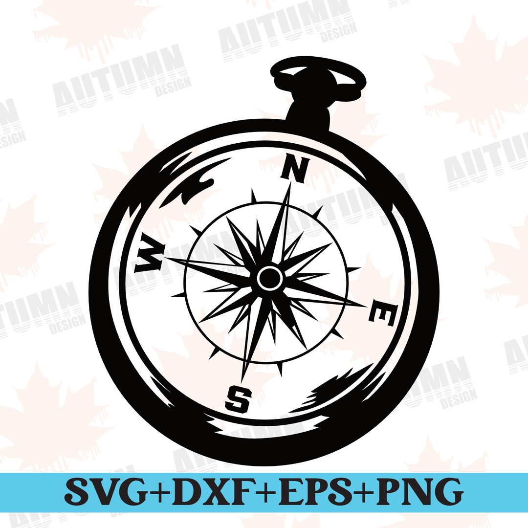 Kompass Svg, Plotterdatei Kompass, Windrose Svg, Maritim Kompass Svg, Kompass Vektor, Kompass ...