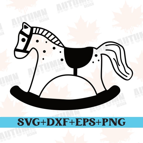 Rocking Horse Vector