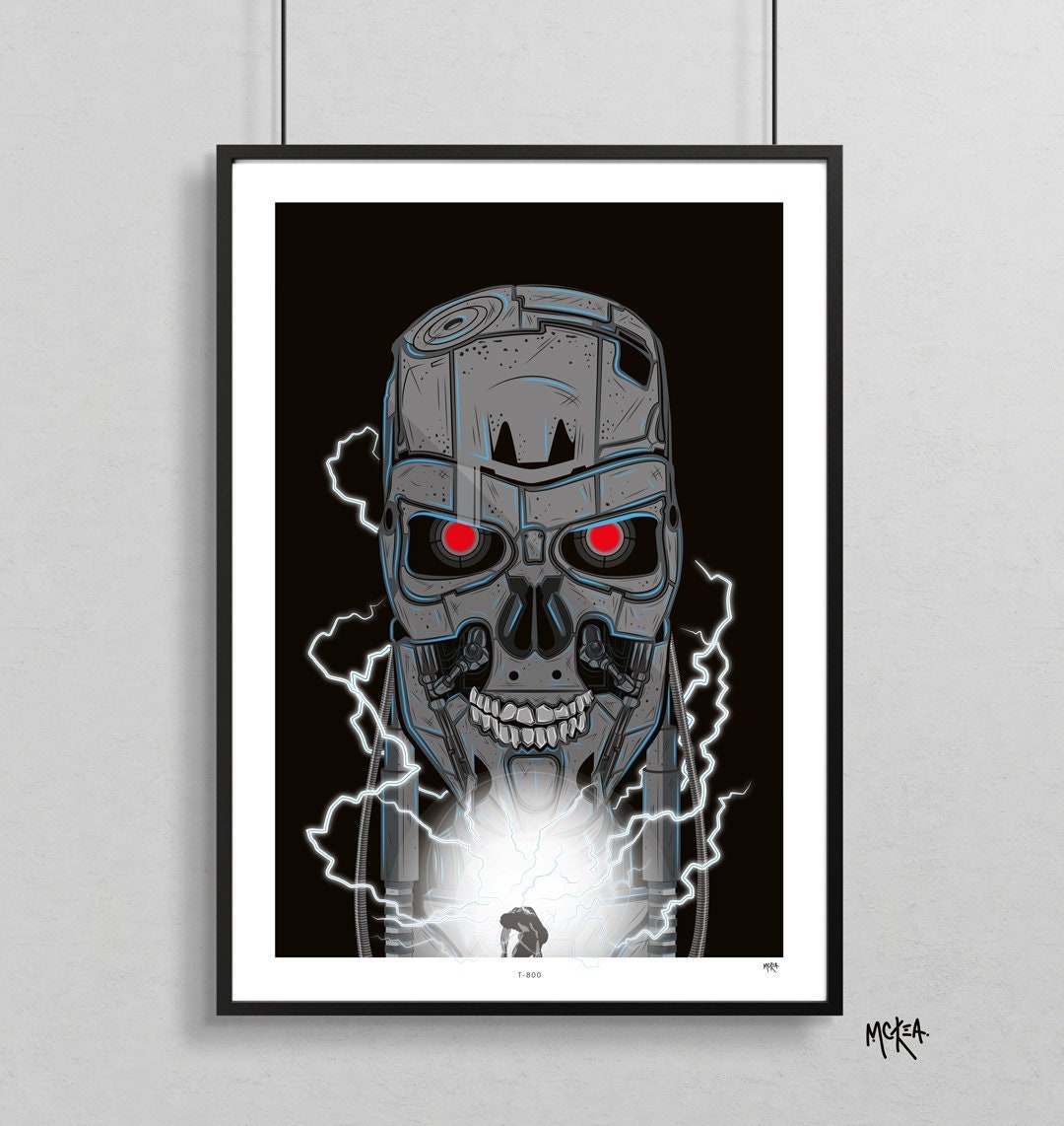 Terminator Inspired Poster | A1 | A2 | A3 | - Etsy