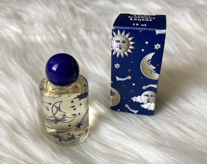 90s Vintage Avon Light Cologne Perfume Bottle Fragrance Celestial Sun ...