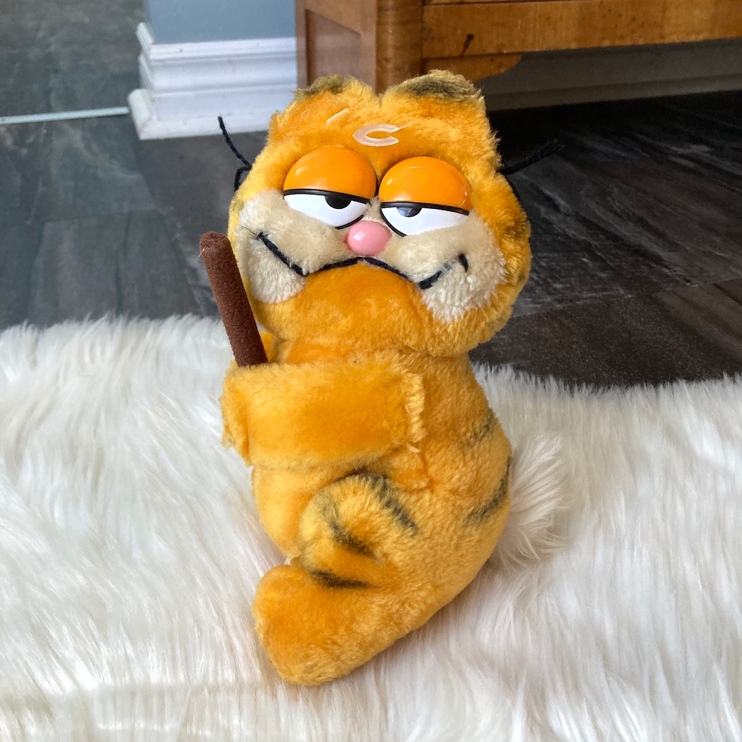 80s Vintage Garfield Dakin Plush Stuffed Animal Collectable 8” Tall ...