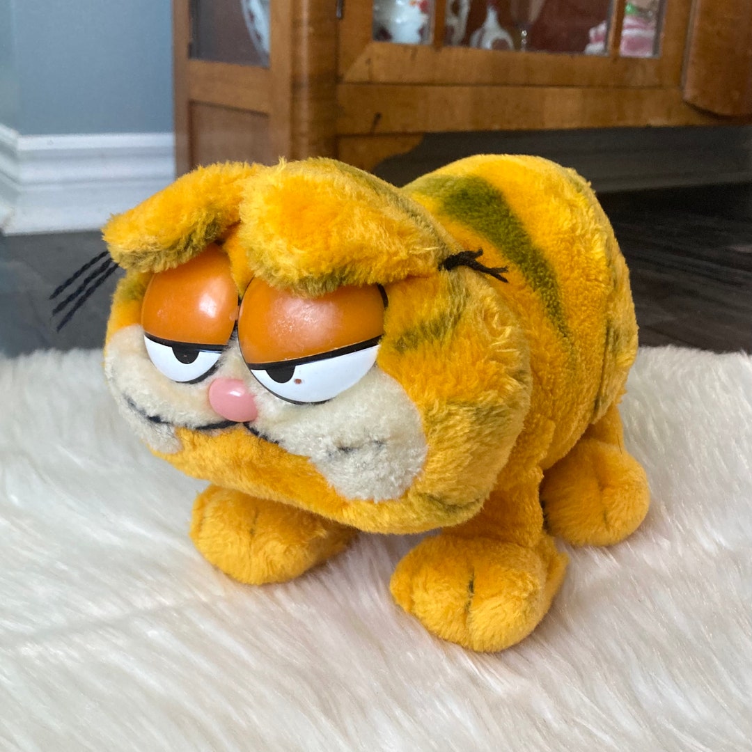 80s Vintage Garfield Fun Farm Large Plush Stuffed Animal Collectable 11 ...