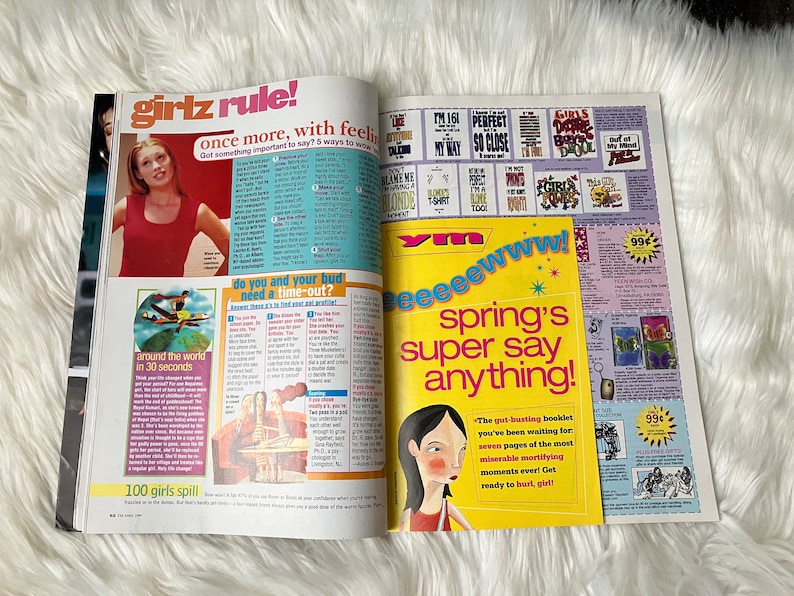 1999 Vintage YM Magazine Claire Danes Omar Epps Cover Vintage - Etsy