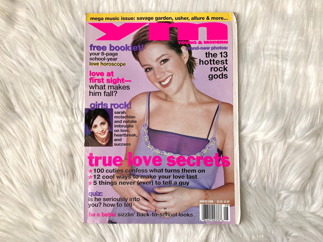 1998 Vintage YM Magazine Sarah Mclachlan Cover Vintage 90s Aesthetic Y2k Fashion Teen Issues ...