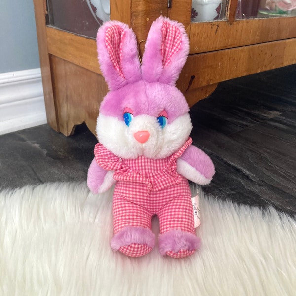 Pink Rabbit Plush Toy - Etsy
