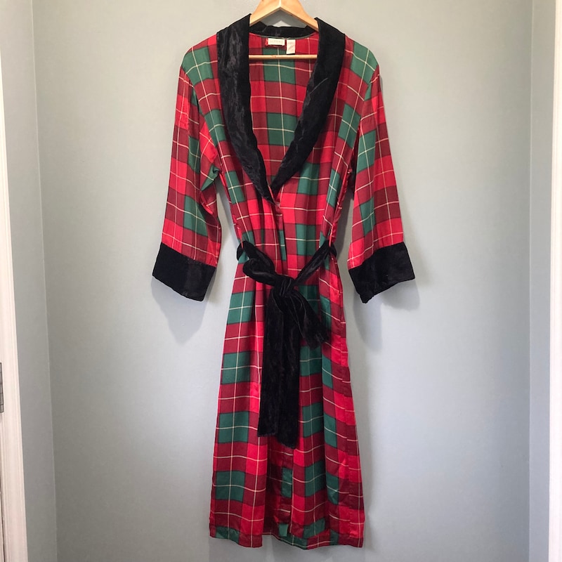 Silk Velvet Robe - Etsy