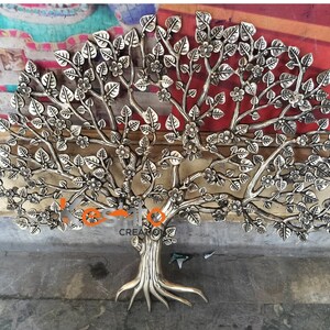 Brass Tree of Life, Intricate Design Big Size Hanging Tree, Handcrafted ...