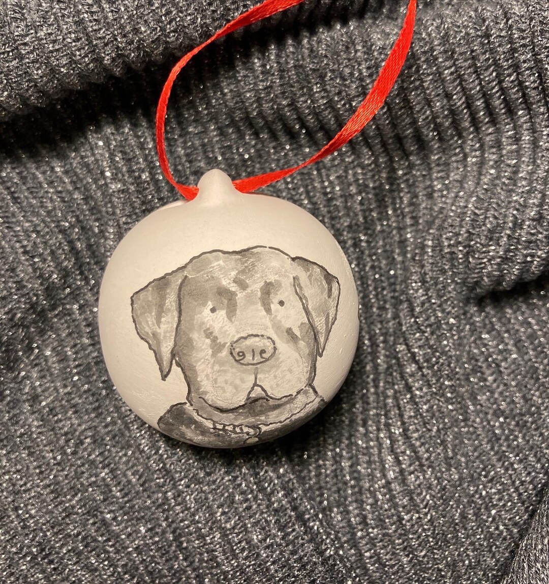 Custom Pet Bauble, Unique Christmas Personalised Bauble, Pet Bauble ...
