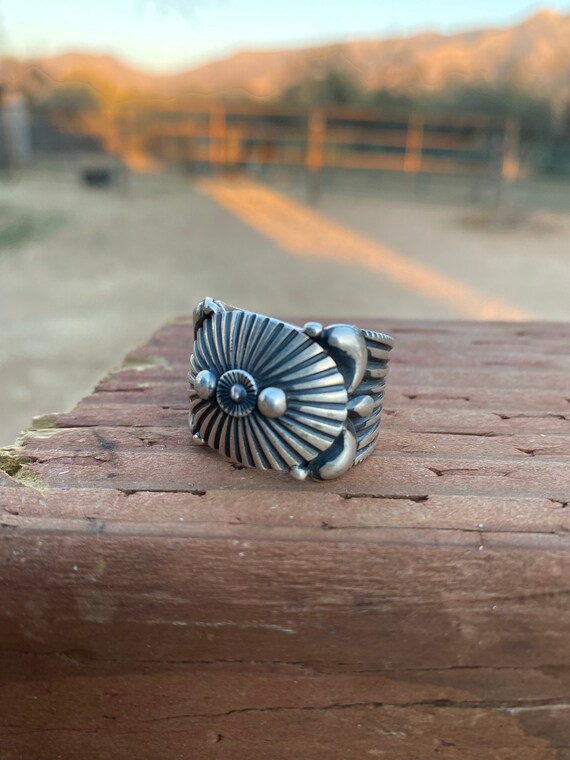 Delbert Gordon Sterling Silver Kingman Spiderweb Turq… - Gem