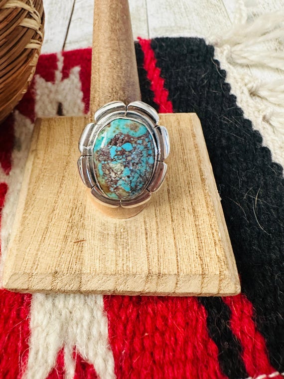 Sterling silver ring navajo - Gem