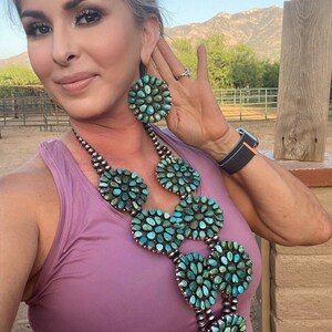 Ella Peters Royston Turquoise Statement Necklace Set - Etsy