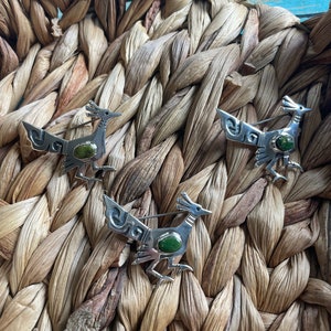 Navajo Sterling Silver Thunderbird Pin Signed - Etsy