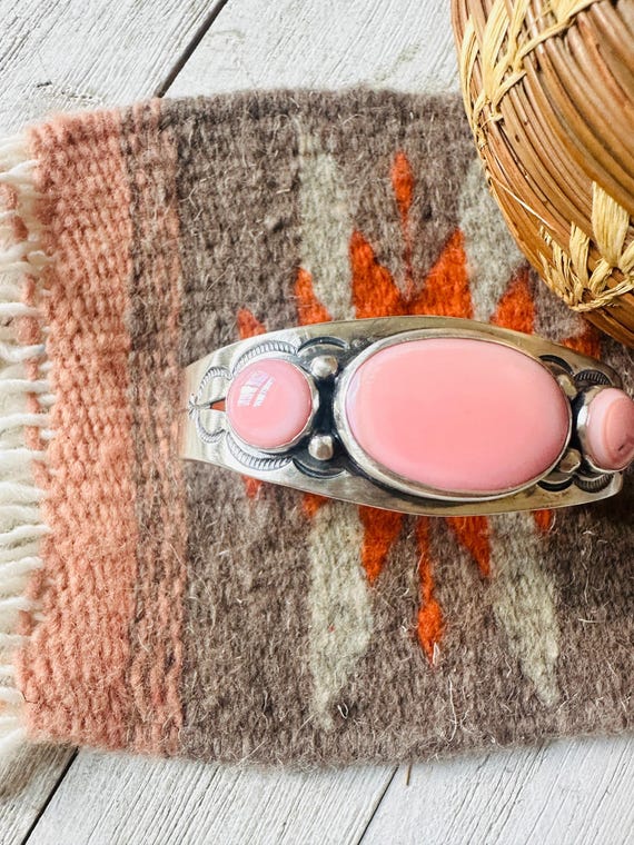 Handcrafted Queen Pink Conch Shell & Sterling Silver … - Gem