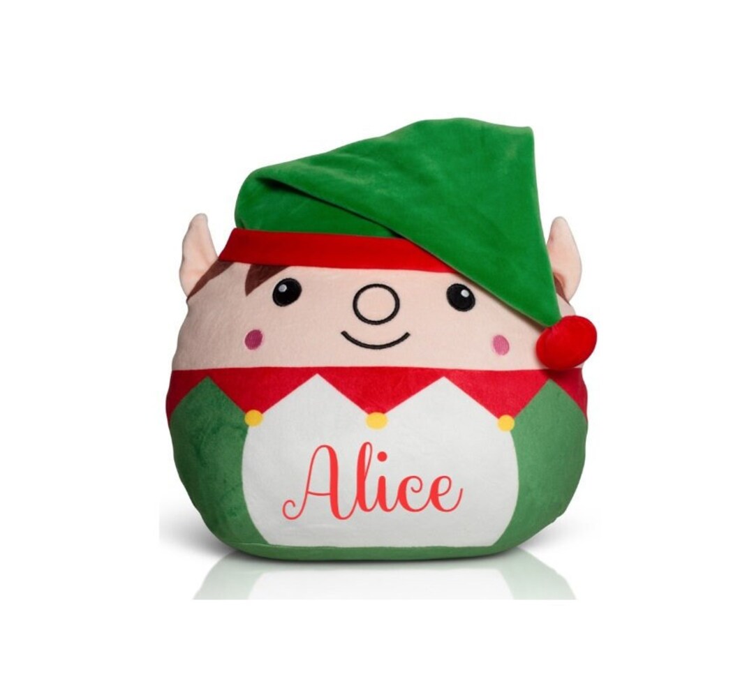 Personalised Squidgy Christmas Toy, Soft Toy, Squishy Toy, Squishmallow ...