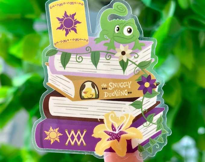 Tangled Sticker / Pascal / Disney Theme Laptop Stickers/ Phone, Water ...