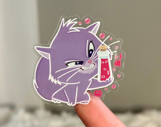 Yzma Kitty Sticker / Disney Tumbler Sticker/ the Emperors New Groove ...