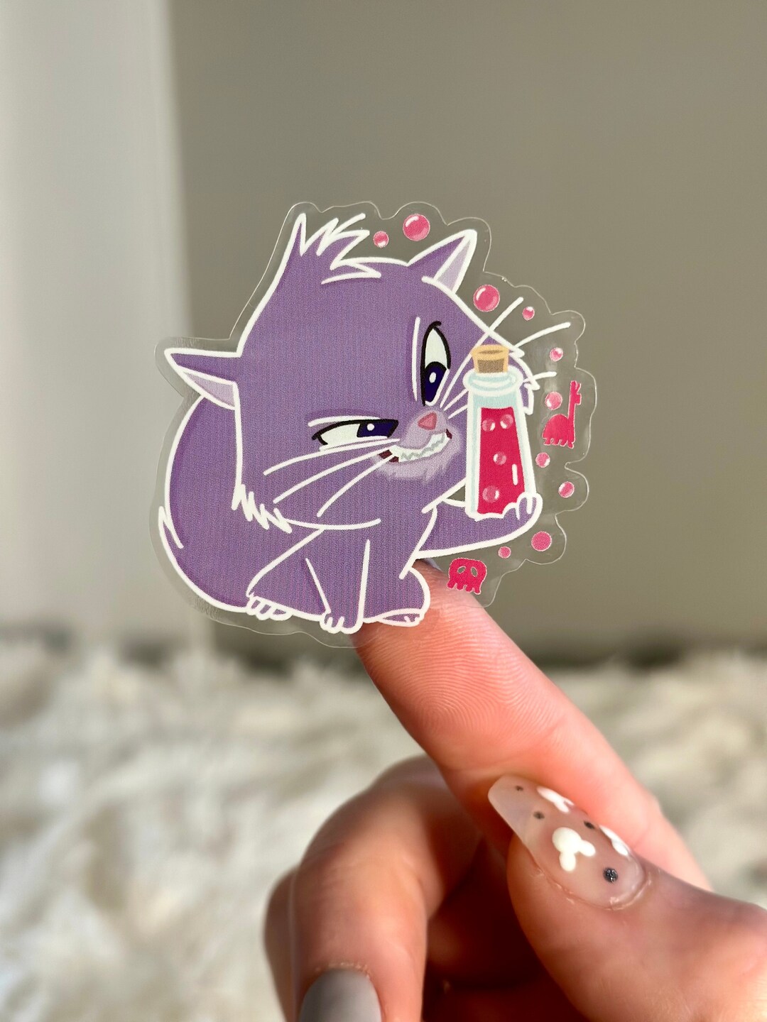 Yzma Kitty Sticker / Disney Tumbler Sticker/ the Emperors New - Etsy